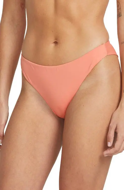Volcom Simply Seamless Cheekini Bikini Bottoms - Sunset