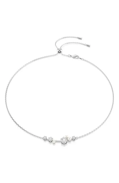 SWAROVSKI Constella Necklace - White/ Silver