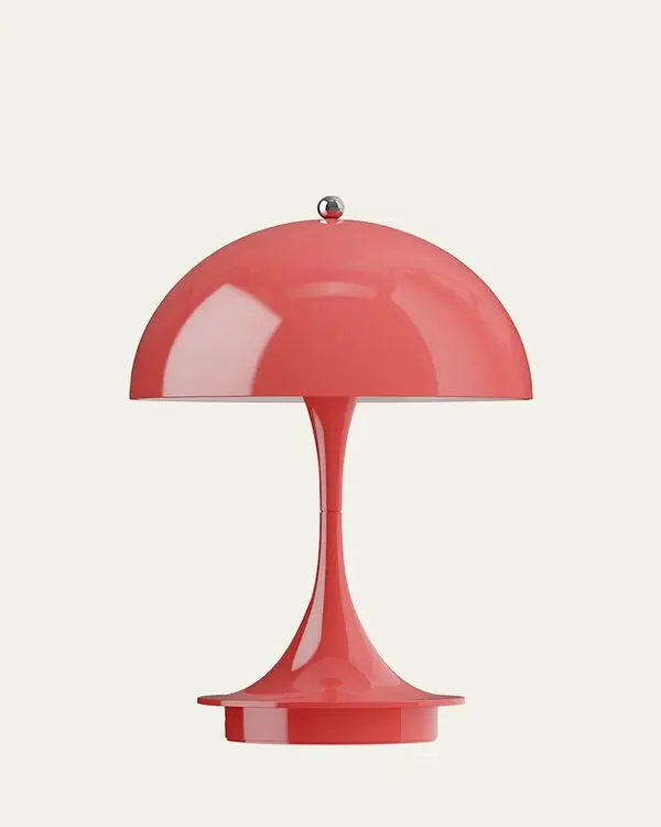 Louis Poulsen Panthella Portable Acrylic Table Lamp, 10 - Coral