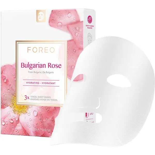 Foreo Farm To Face Sheet Maskbulgarian Rose X3 - N/a