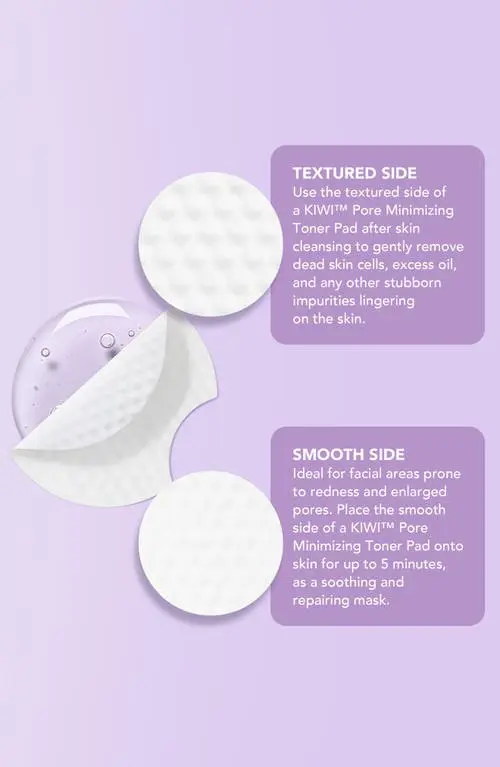 Foreo Kiwi Pore Minimizing Toner Pads 60 Pc - None