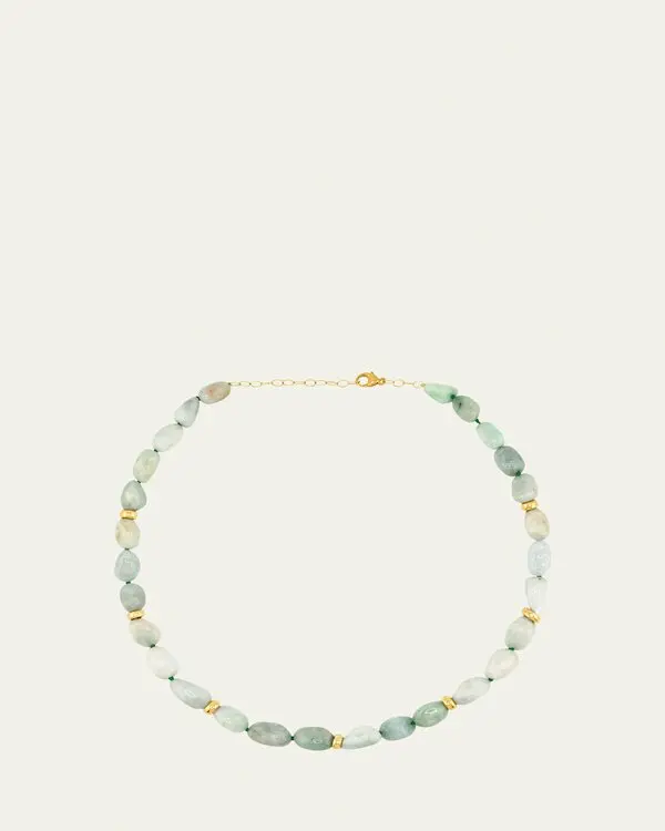 Jia Jia Nugget Necklace - Jade