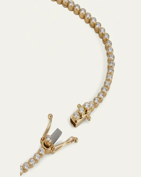 Paul Morelli 18k Yellow Diamond Tennis Bracelet