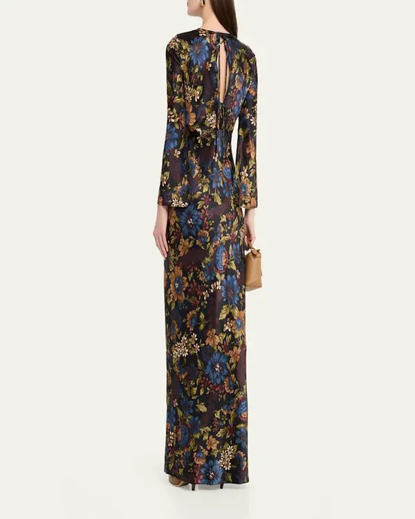 Veronica Beard Gemma Floral Maxi Dress