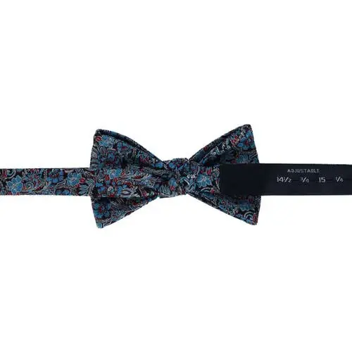 Trafalgar Enzo Exploded Floral Silk Bow Tie