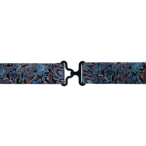 Trafalgar Enzo Exploded Floral Silk Bow Tie