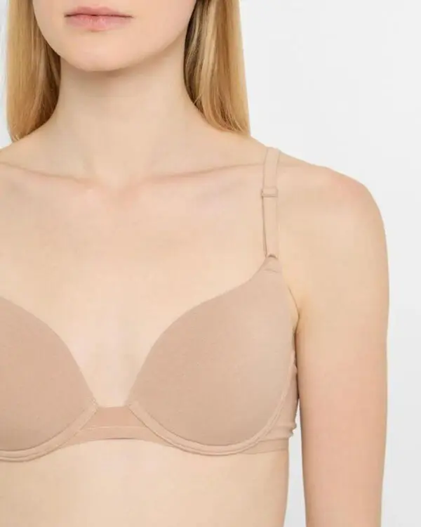 Natori Bliss Cotton Convertible T-shirt Bra - Cafe