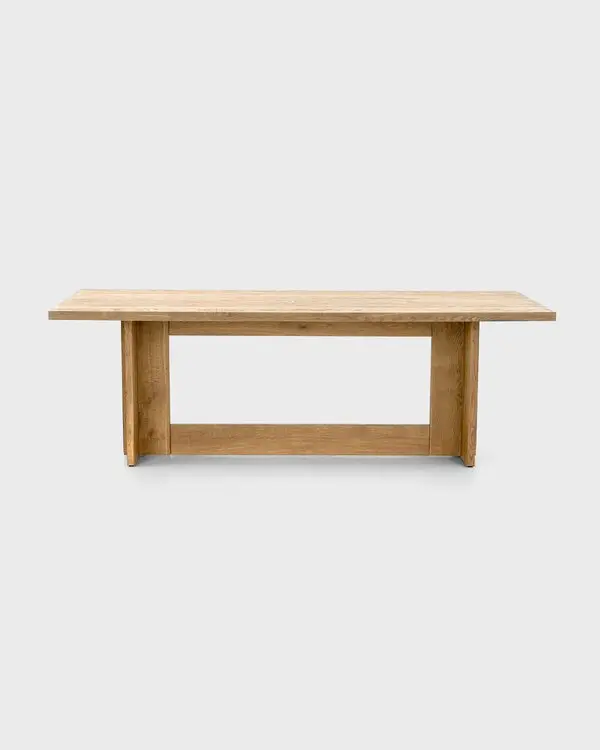 FOUR HANDS Erie Trestle Dining Table, 89