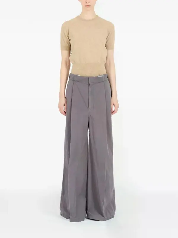 MAISON MARGIELA - Maison Margiela Four-Stitch Palazzo Trousers
