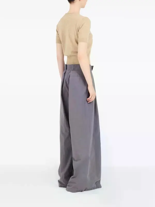 MAISON MARGIELA - Maison Margiela Four-Stitch Palazzo Trousers