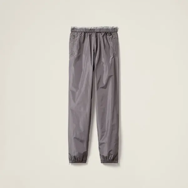 Miu Miu Technical Silk Joggers