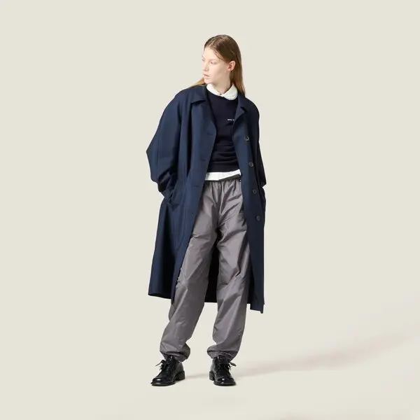 Miu Miu Technical Silk Joggers