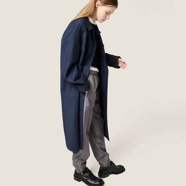 Miu Miu Technical Silk Joggers