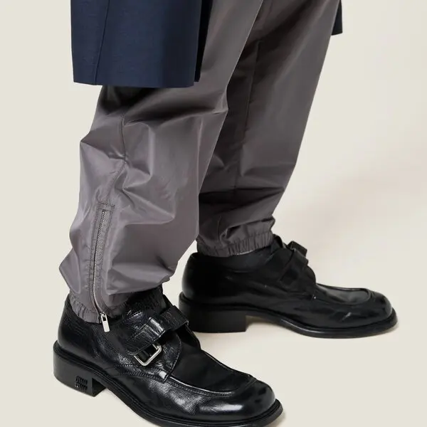 Miu Miu Technical Silk Joggers