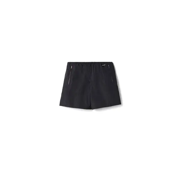 Miu Miu Technical Silk Bermuda Shorts