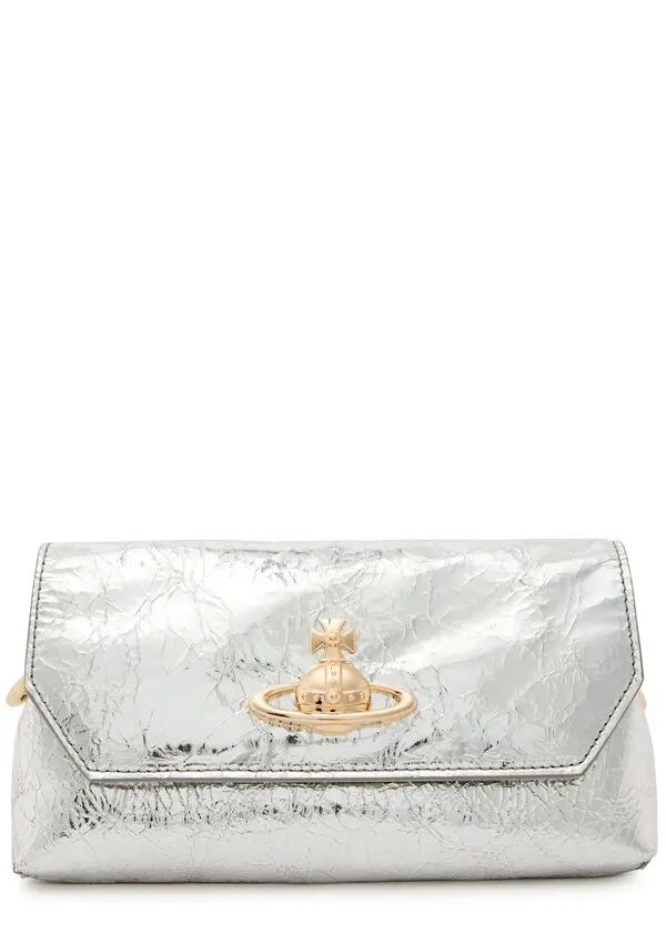 VIVIENNE WESTWOOD Orb Mini Leather Pouch