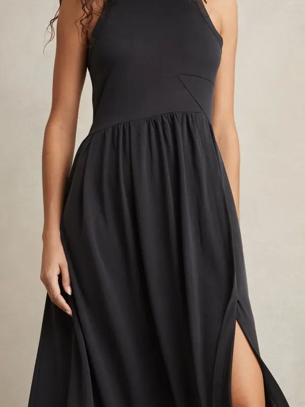 REISS Blake Sleeveless Midi Dress