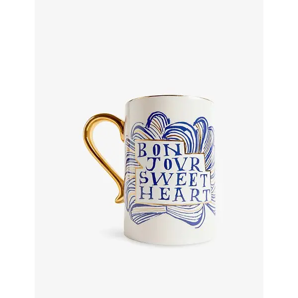 L'Objet Ruan Hoffmann Collection Sweetheart Earthenware Mug 40cl