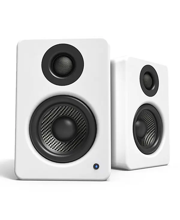 KANTO Yu2 Powered Desktop Speakers Pair - Matte White