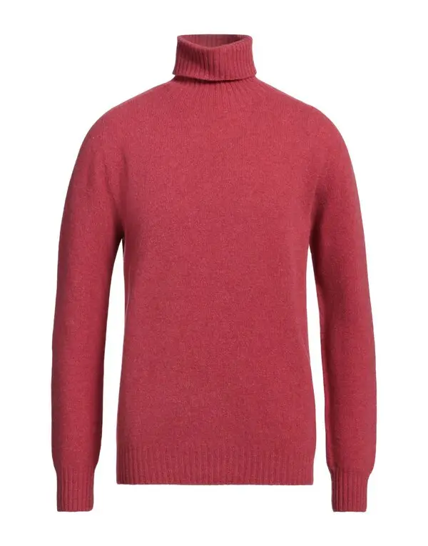 Altea Turtleneck Virgin Wool Sweater - Red