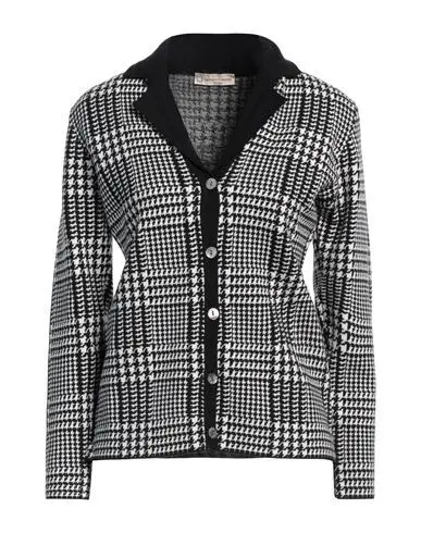 CASHMERE COMPANY Houndstooth Cardigan