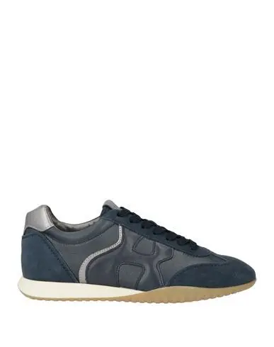 Hogan Leather Sneakers - Navy