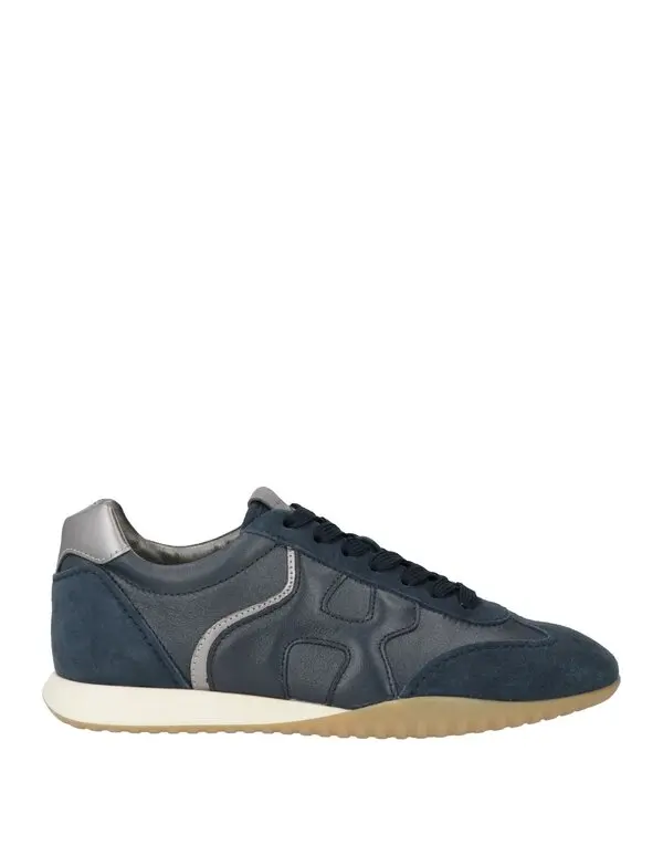 Hogan Leather Sneakers - Navy