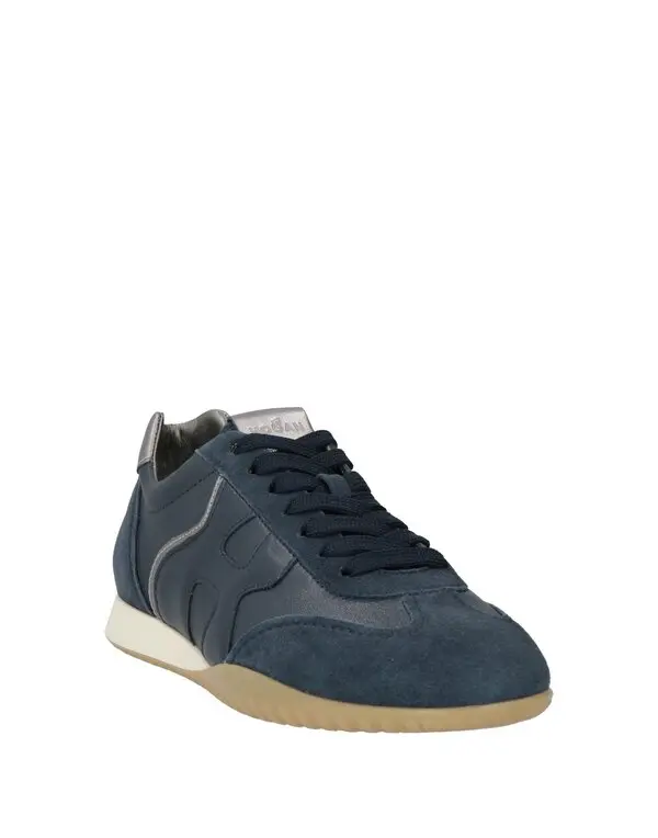 Hogan Leather Sneakers - Navy