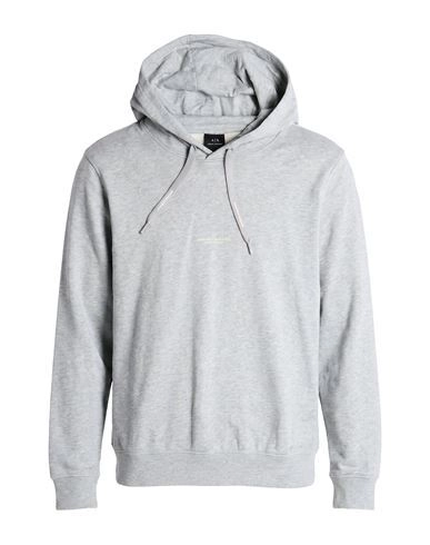 Armani Exchange Cotton-blend Hooded Sweatshirt - Grey