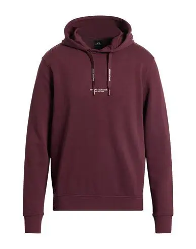 Armani Exchange Cotton Blend Sweatshirt - Purple