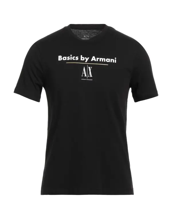 Armani Exchange T-shirt Size Cotton - Black