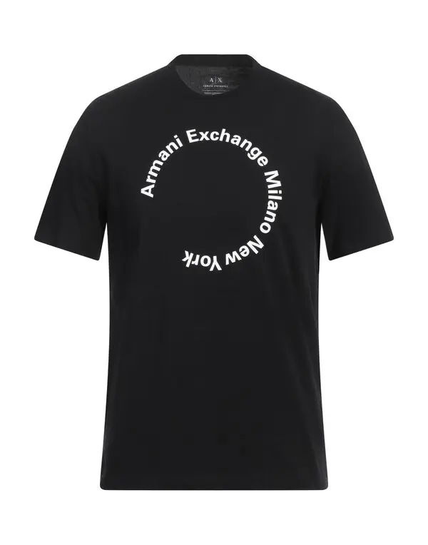 Armani Exchange T-shirt Size Cotton - Black
