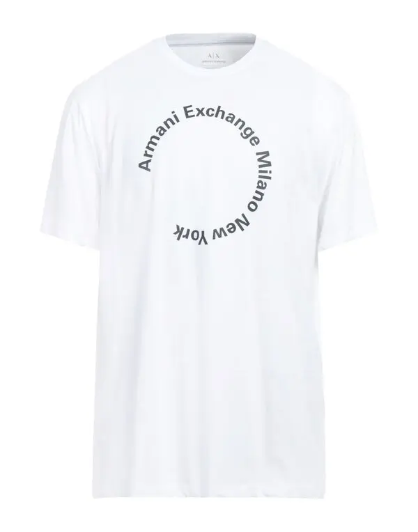 Armani Exchange T-shirt Size Cotton - White