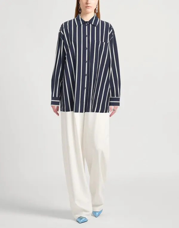 Liviana Conti Striped Cotton-blend Shirt