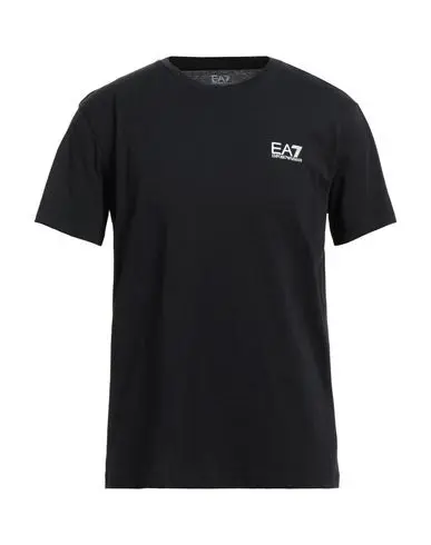 EA7 T-shirt Light Size Cotton - Black