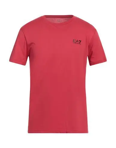 EA7 T-shirt Light Size Cotton - Tomato Red