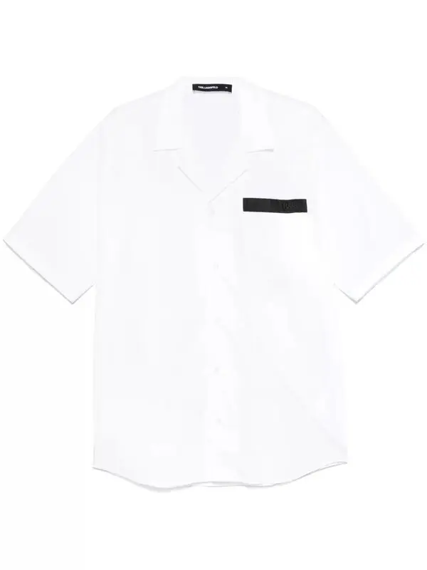 Karl Lagerfeld Logo-plaque Shirt