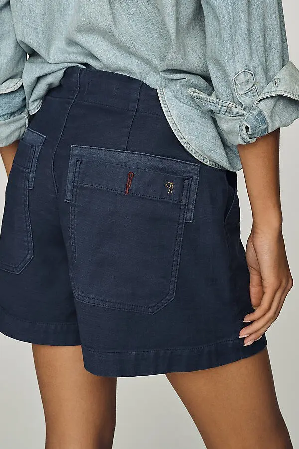 PILCRO Henri Camper Shorts - Peacoat