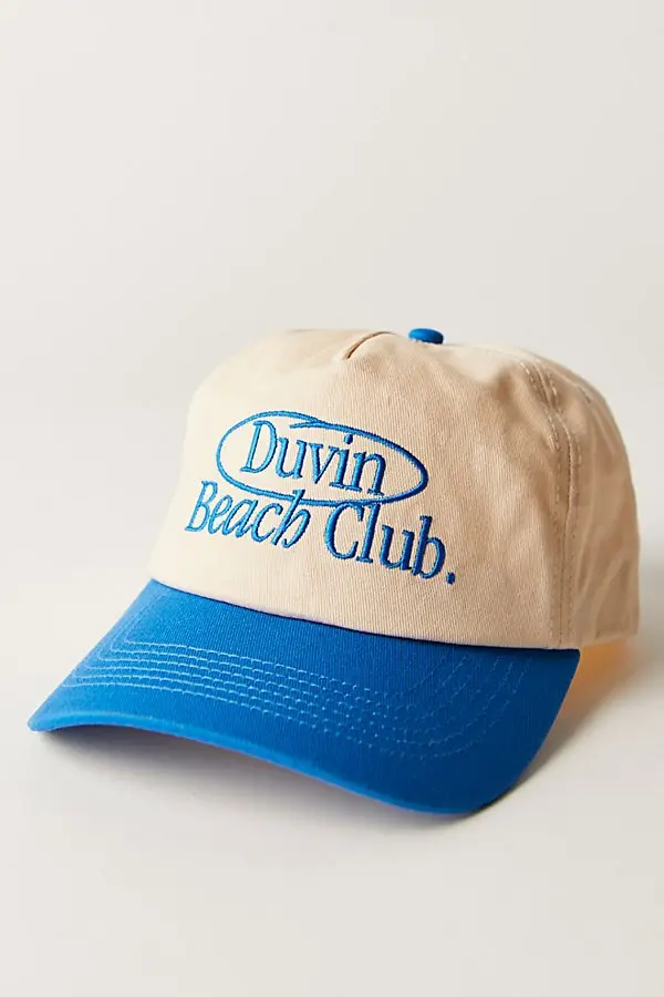 DUVIN Beach Club Cap - Blue