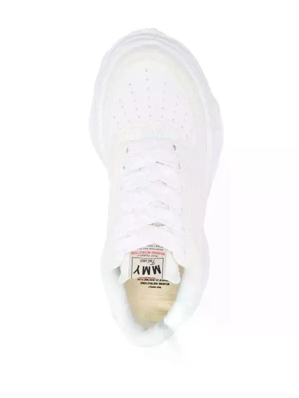 Mihara Yasuhiro Wayne Og Sole Sneakers - White