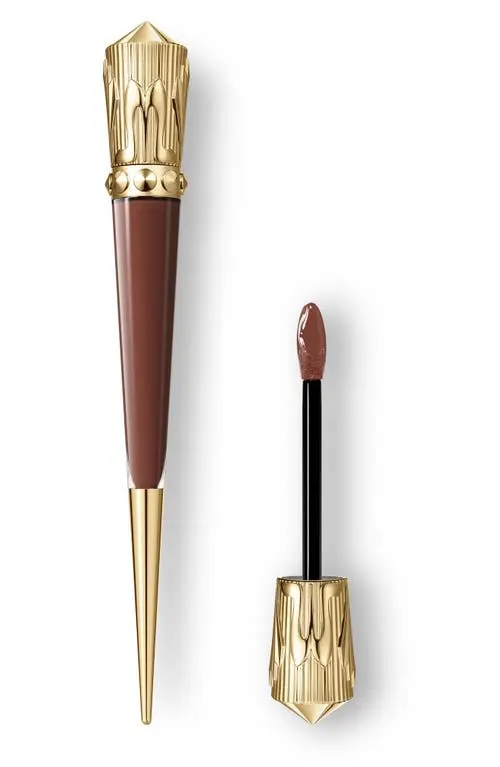 CHRISTIAN LOUBOUTIN Rouge Stiletto Vinyl Gloss - Hot Sienna
