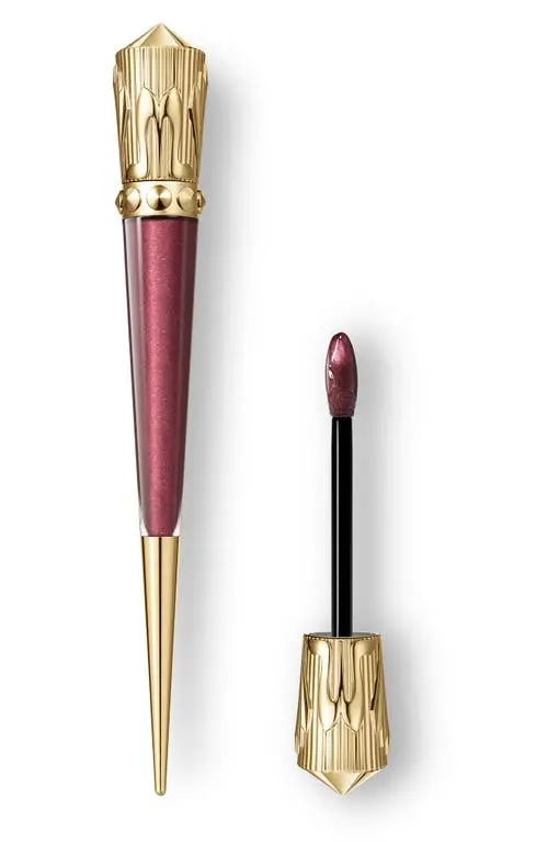 CHRISTIAN LOUBOUTIN Rouge Stiletto Vinyl Gloss - Mauve Heat