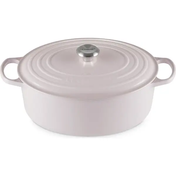 LE CREUSET Signature 8-quart Oval Enamel Cast Iron French/dutch Oven - Shallot