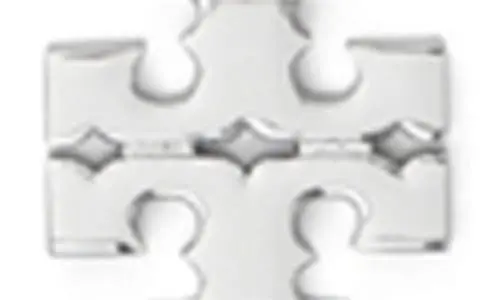 Tory Burch Icon Pendant Necklace - Tory Silver