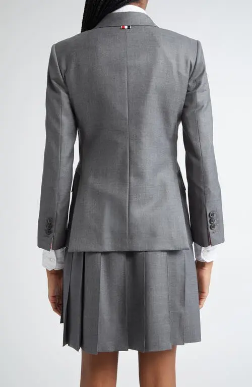 Thom Browne Fit 1 Wool Twill Blazer - Medium Grey