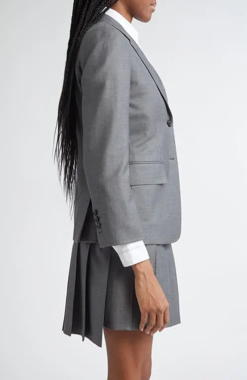Thom Browne Fit 1 Wool Twill Blazer - Medium Grey