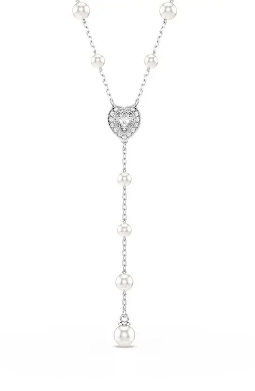 SWAROVSKI X Ariana Grande Capsule Y-necklace - White Gold