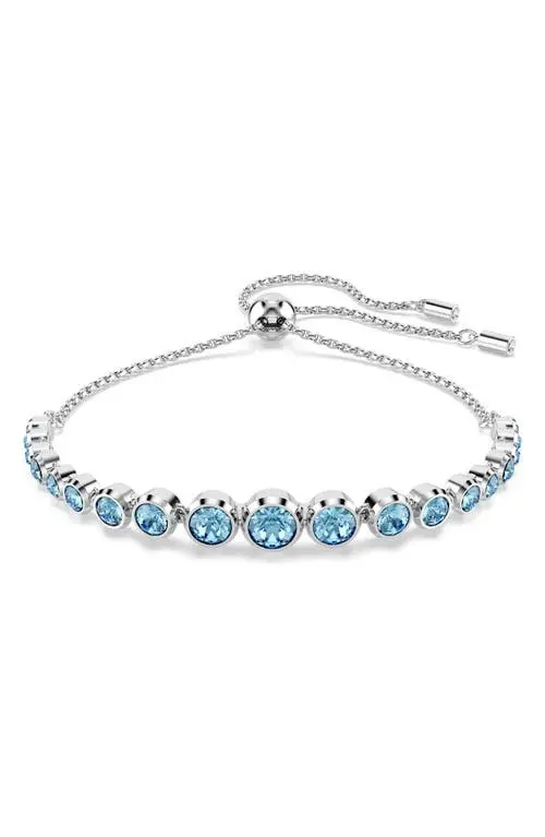 SWAROVSKI Imber Crystal Slider Bracelet - Blue