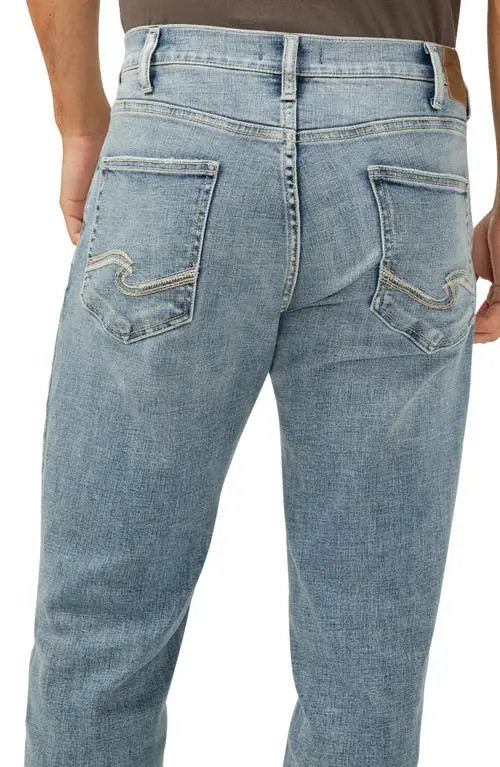 SILVER JEANS CO. Eddie Athletic Fit Tapered Jeans