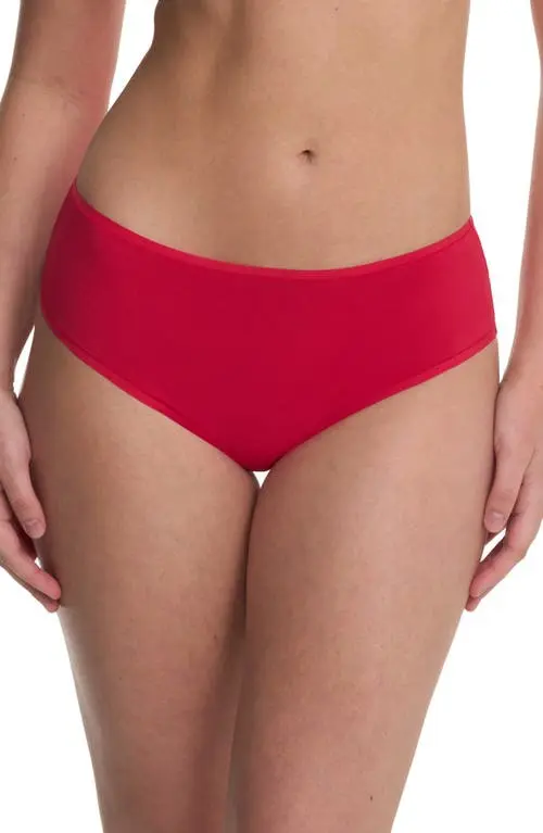 Natori Bliss Bare Cotton Hipster Briefs - Bonfire